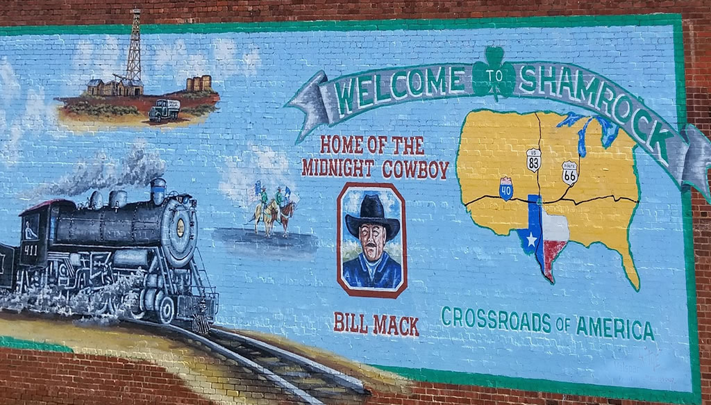 Historic Route 66 in Shamrock Texas travel guide, maps, museums, U-Drop ...